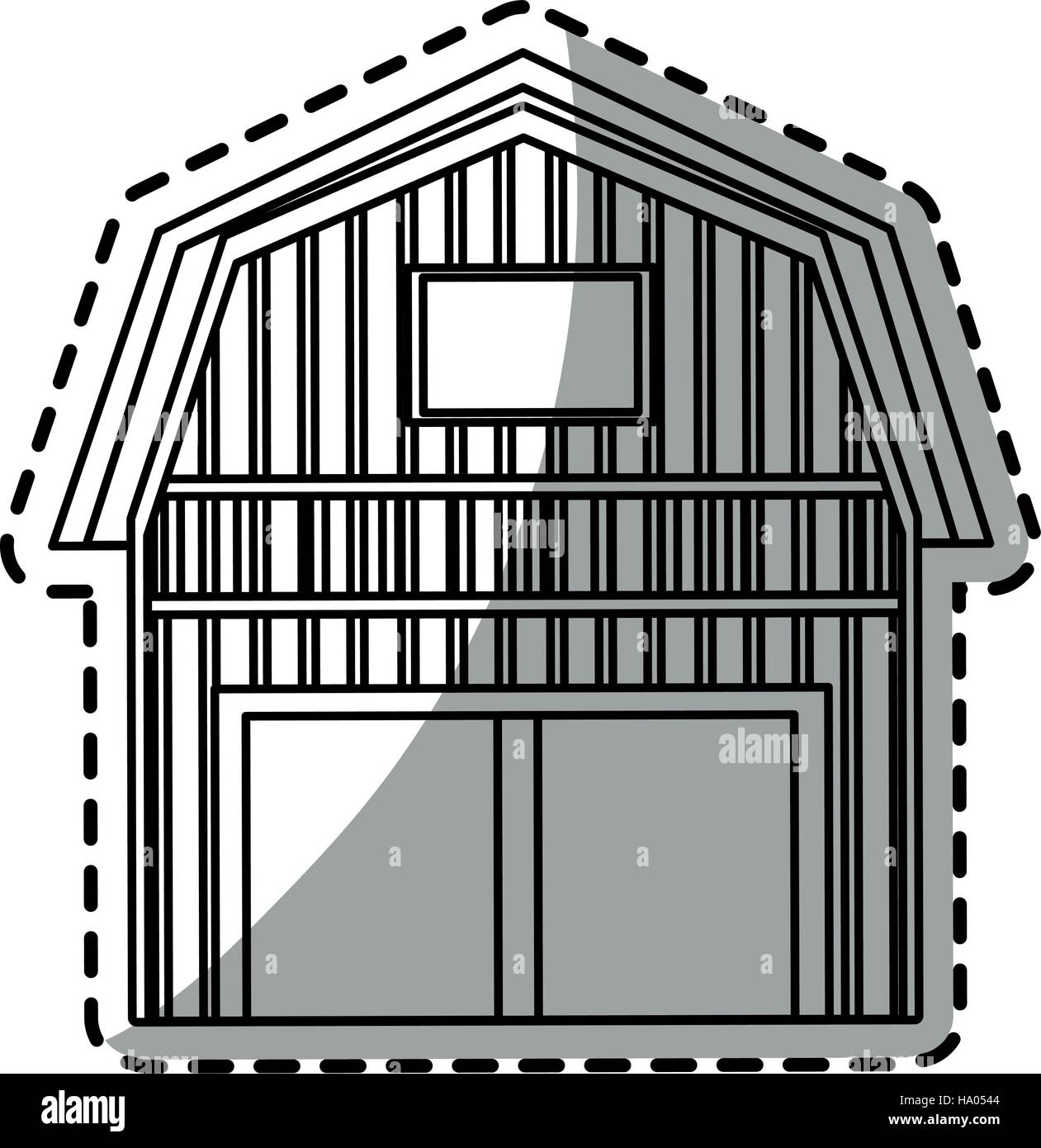 Isolated farm building design Stock Vector Image & Art - Alamy