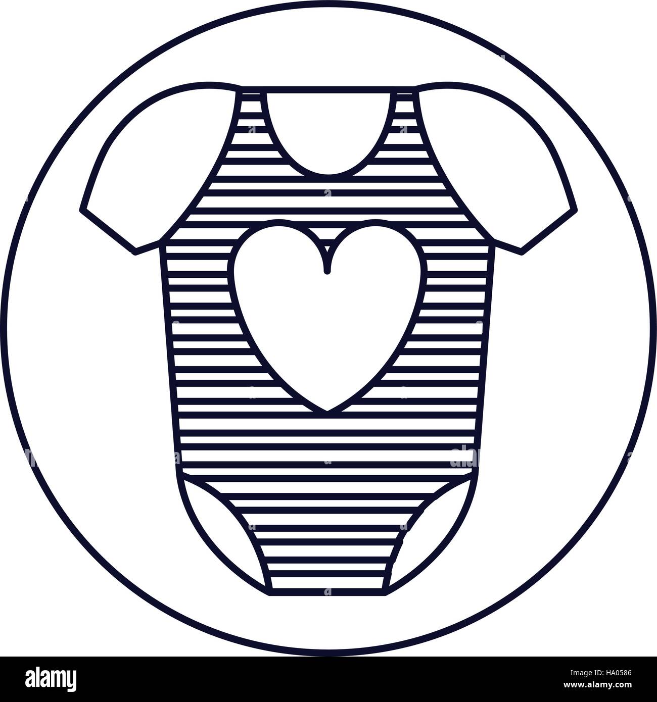 Cloth icon. Baby object child childhood infant theme. Isolated design ...