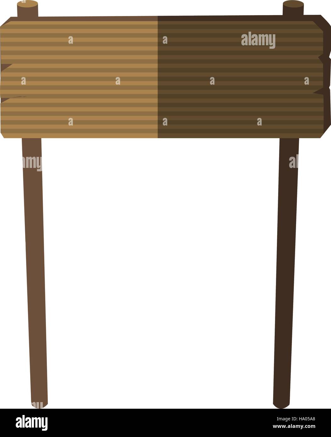 Isolated wood road sign design Stock Vector Image & Art - Alamy