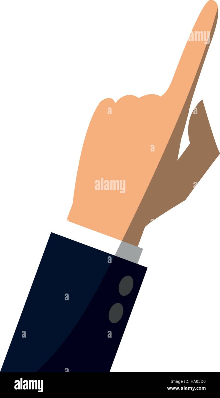 Isolated human hand design Stock Vector Image & Art - Alamy