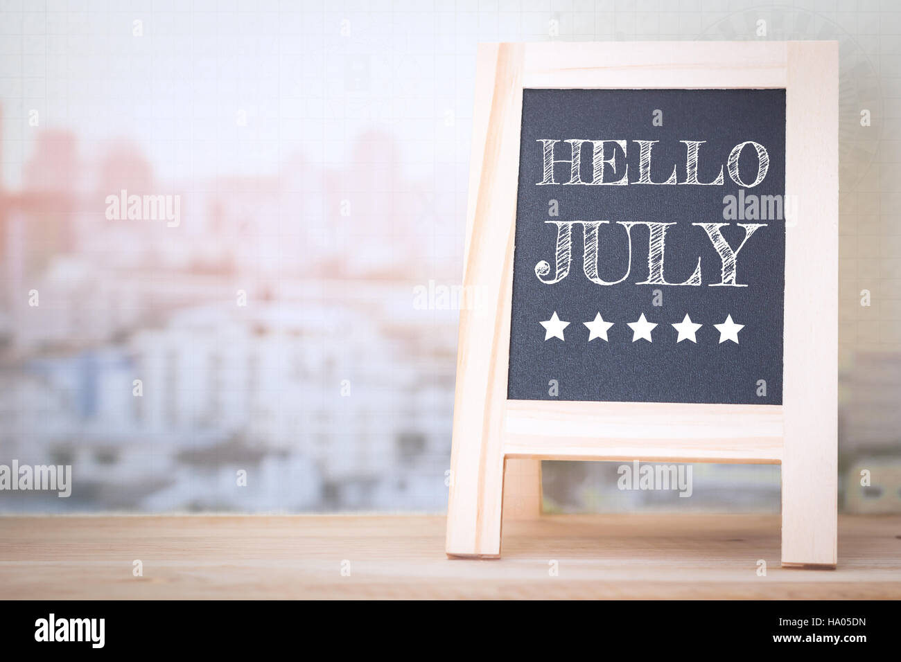 Hello july hi-res stock photography and images - Alamy