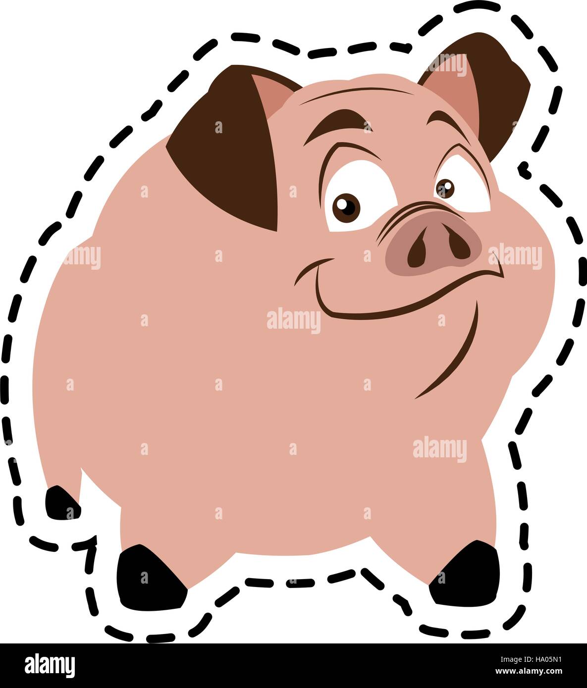 Pork cartoon hi-res stock photography and images - Alamy