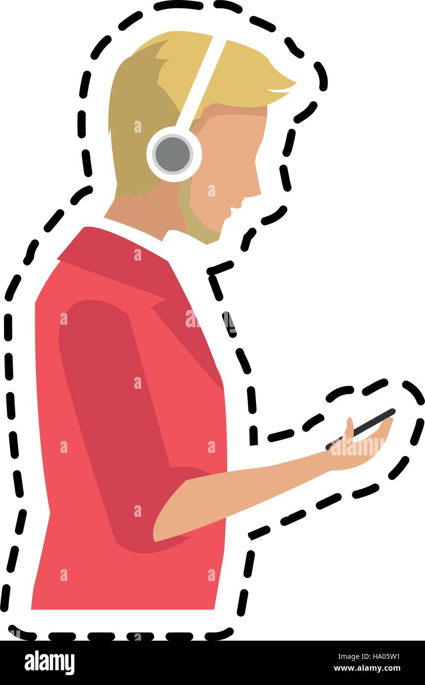 Isolated avatar with device design Stock Vector Image & Art - Alamy