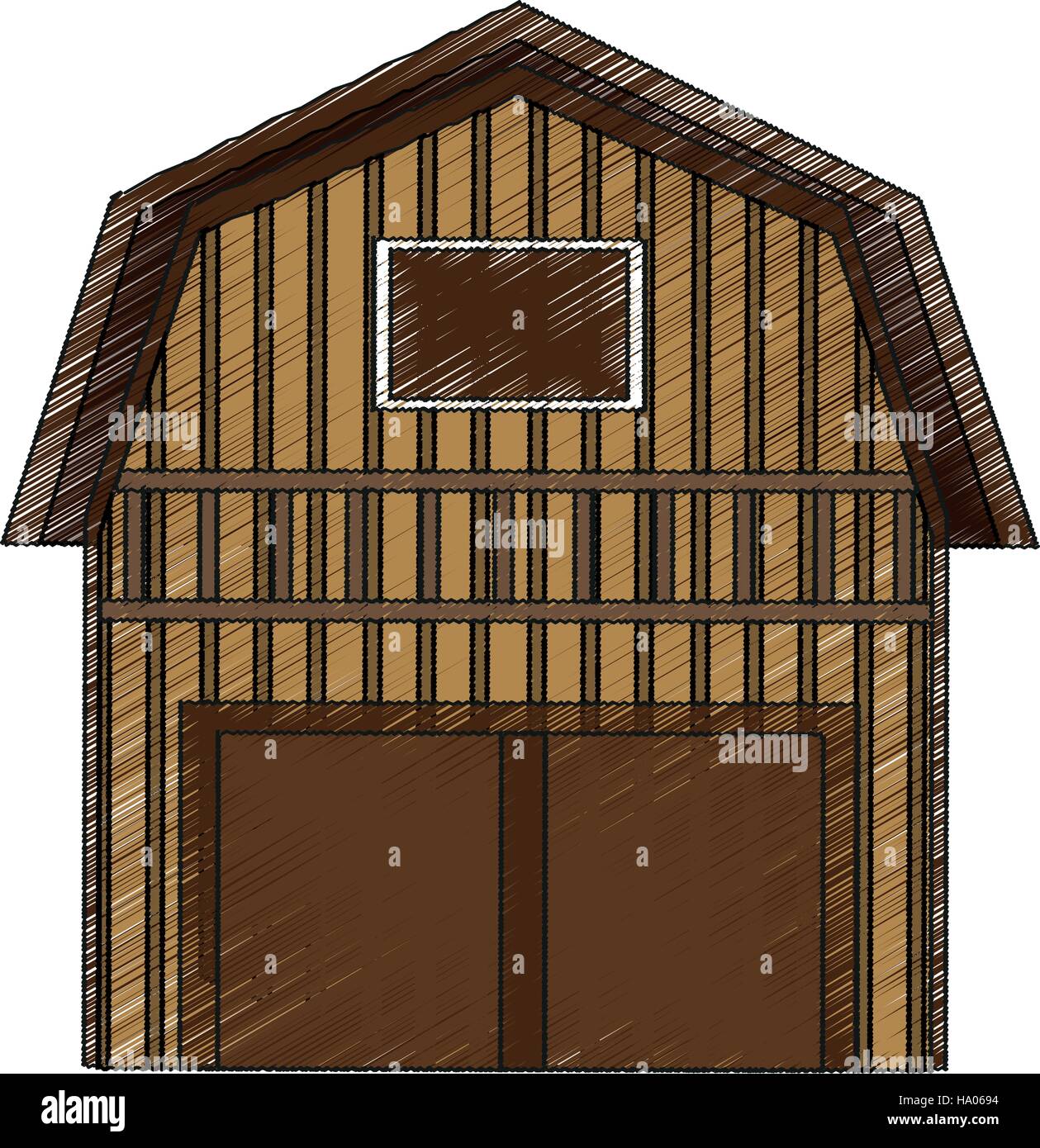 Isolated farm building design Stock Vector Image & Art - Alamy