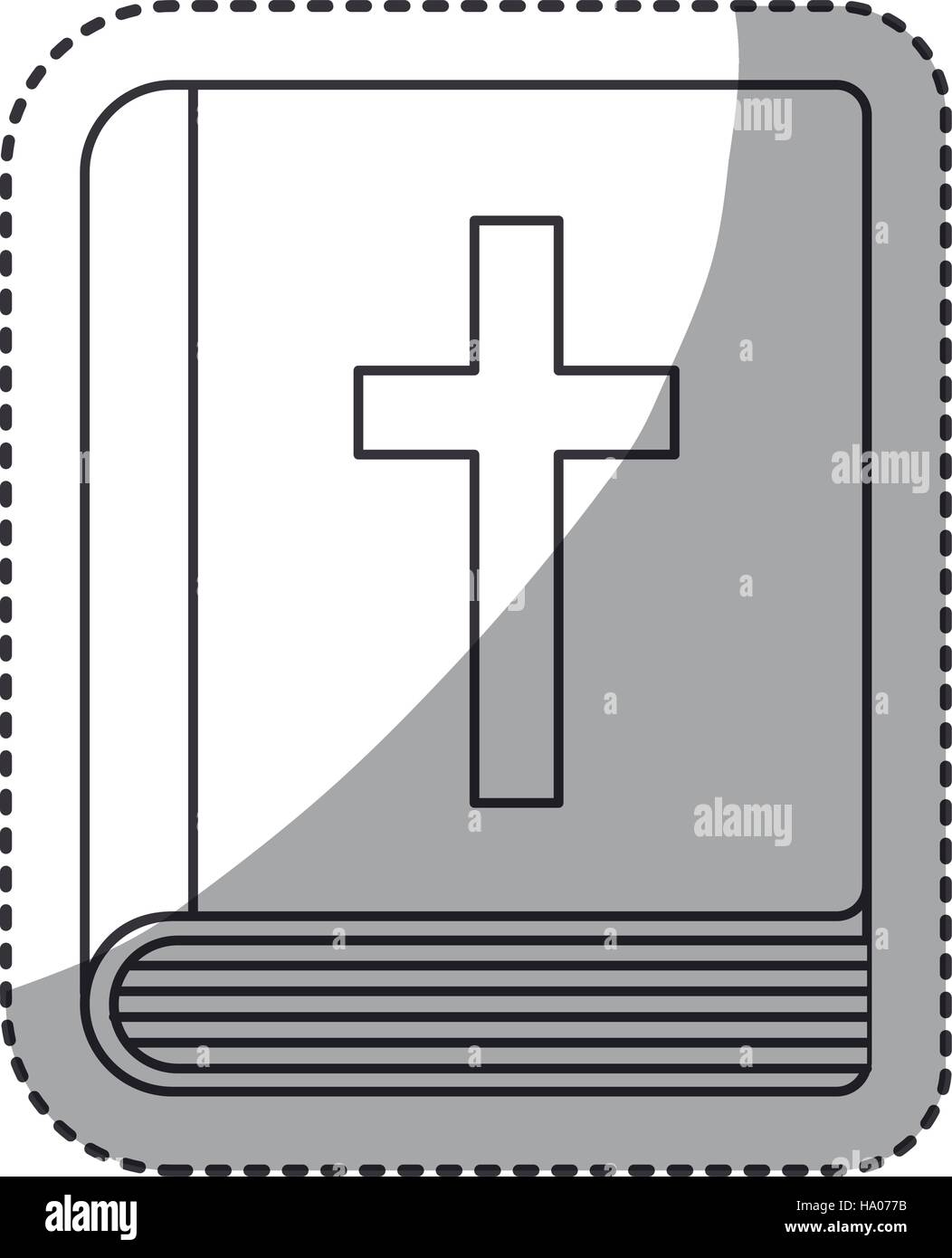 Bible icon. Religion god pray faith and believe theme. Isolated design ...