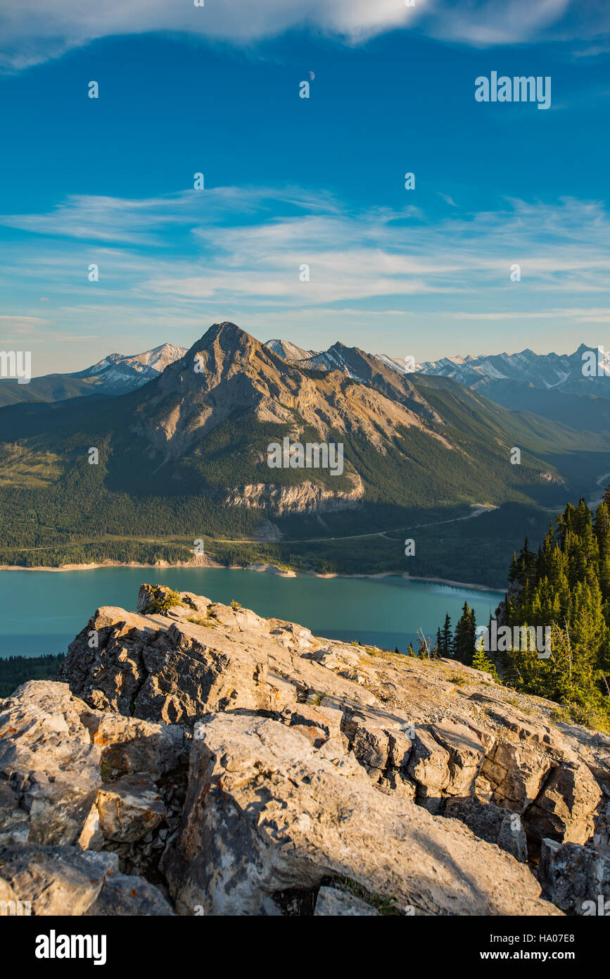 Barrier Lake in the beautiful Kananaskis Valley, Alberta Canada in ...