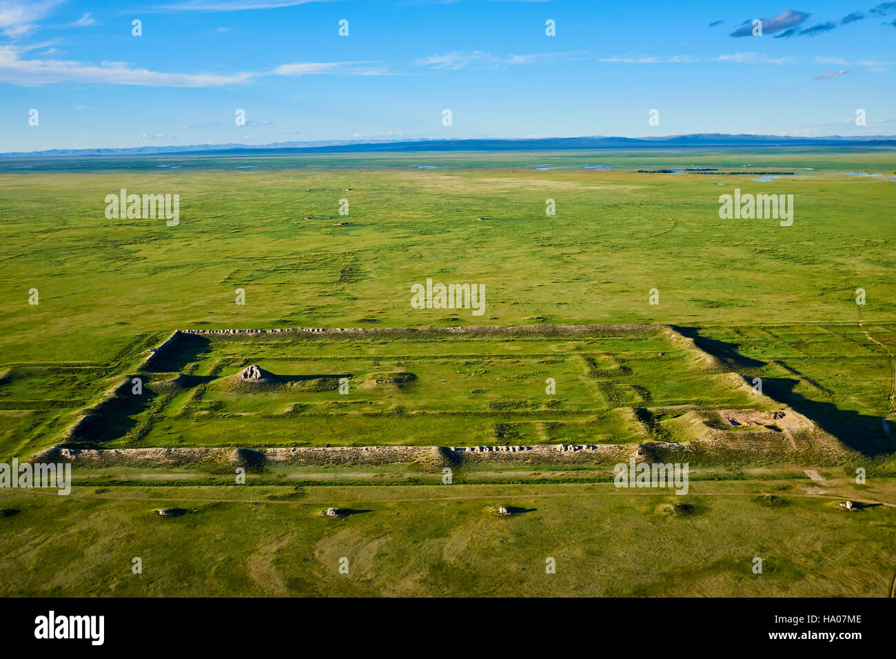 Mongolia, Ovorkhangai province, Okhon valley, Khara Balgas also know ...