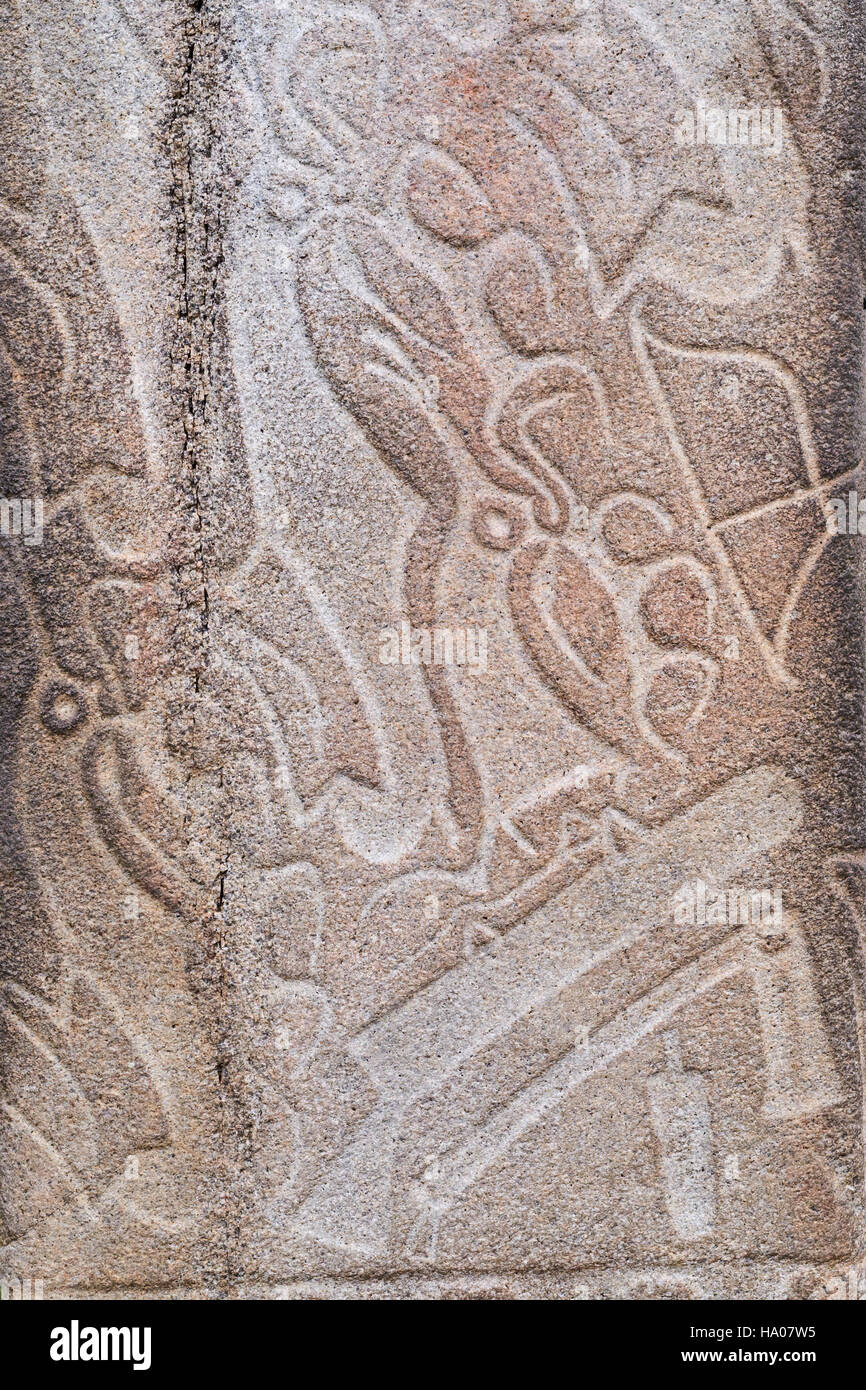 Mongolia, Arkhangai province, group of Deer Stones of Jargalantyn Am ...