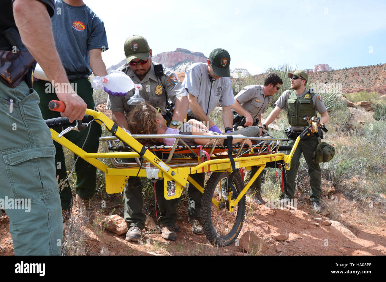 Emergency Medical Services (EMS) training session conducted in Zion ...
