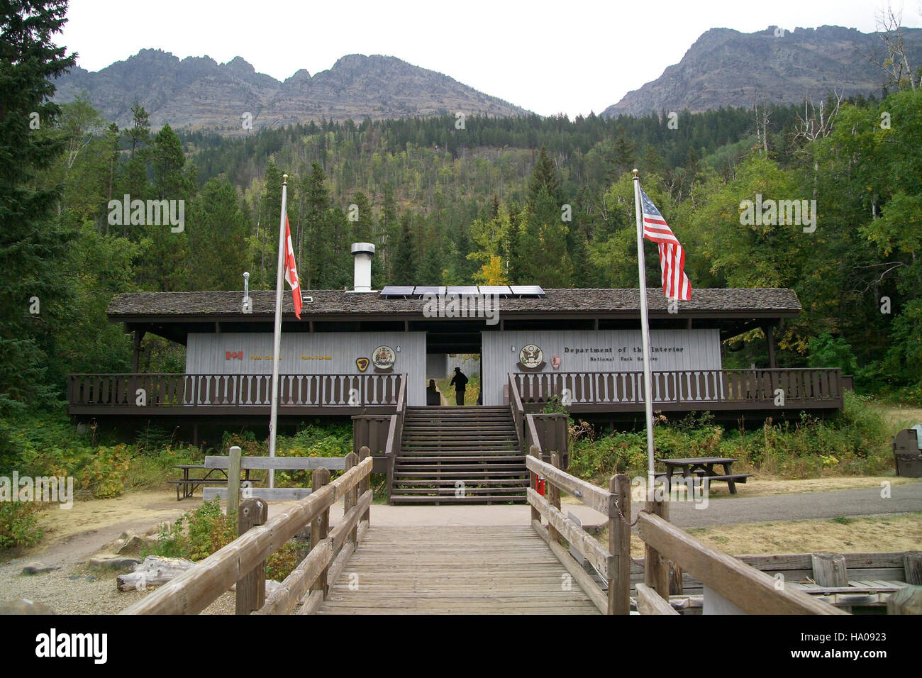 Goat Haunt is a remote, picturesque location within Glacier National ...