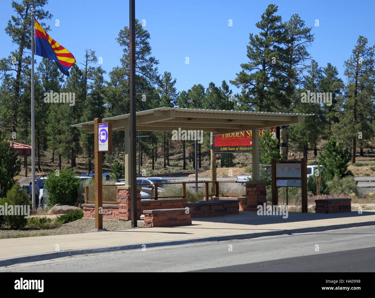 The Tusayan Park and Ride shuttle service provides convenient ...