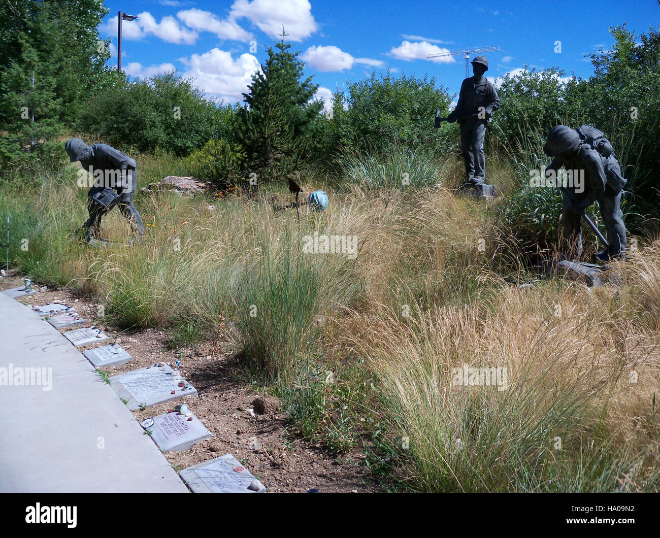 The fallen firefighter memorial, established to honor firefighters who ...
