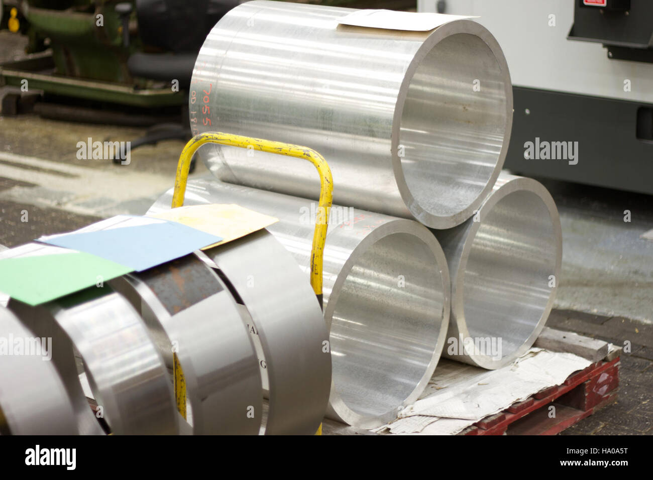 wrightbrosnps 14436645857 Rocket Tubes Stock Photo - Alamy