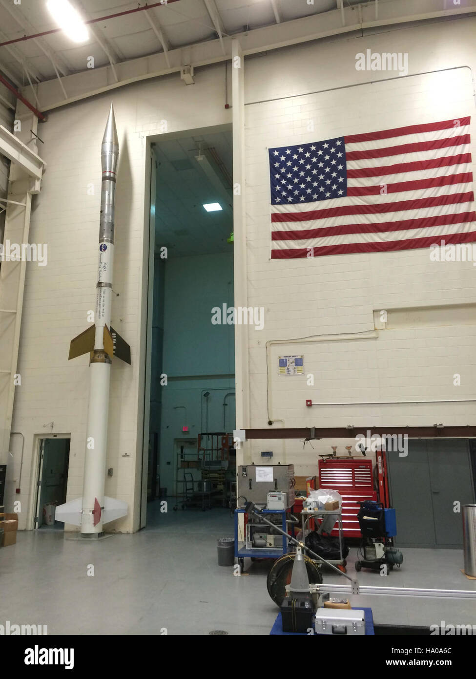 A sounding rocket launch at the Wright Brothers National Memorial as ...