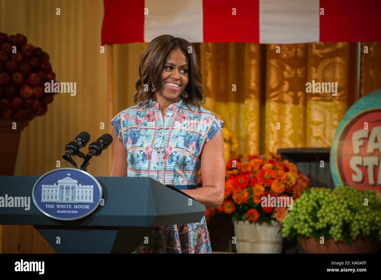 First Lady Michelle Obama participates in the Epicurious-Healthy ...