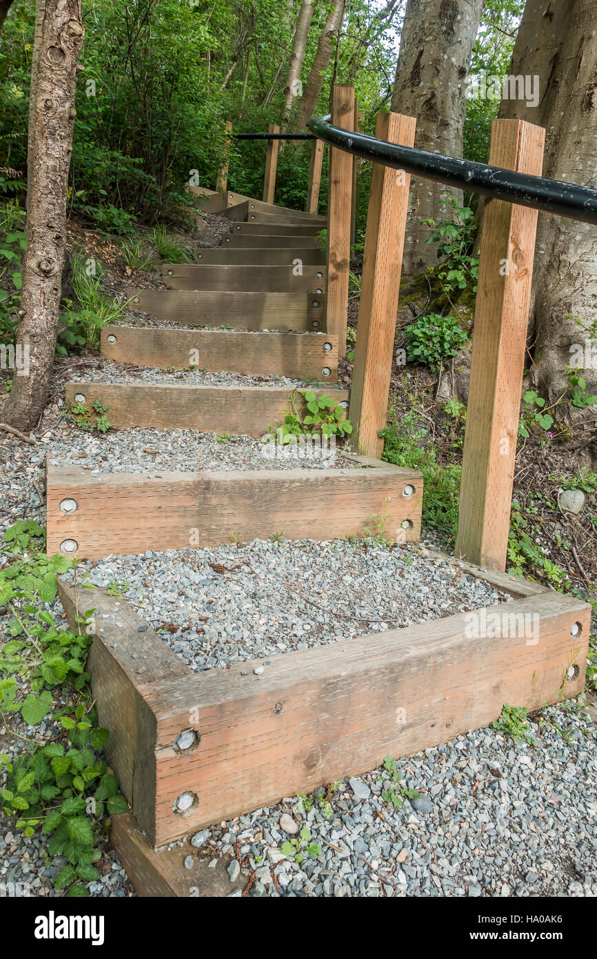 Gravel steps hi-res stock photography and images - Alamy
