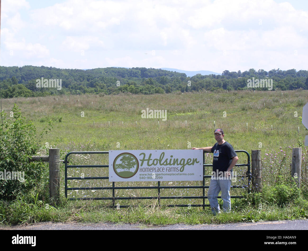 Buck Holsinger, a ninth-generation farmer, continues his family's ...