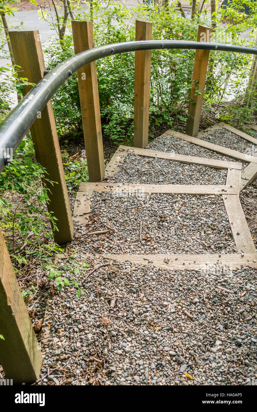 Gravel steps hi-res stock photography and images - Alamy