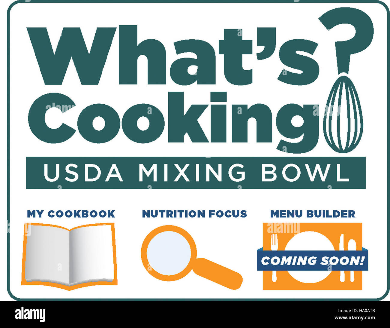 The USDA's 'What's Cooking' initiative provides resources and recipes ...