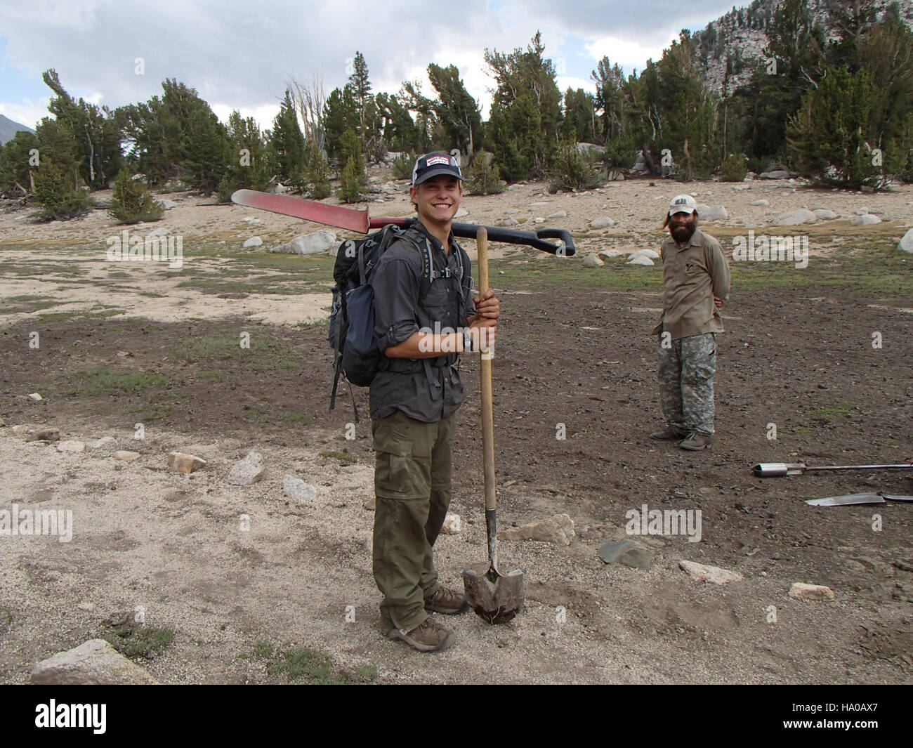 Land survey techniques hi-res stock photography and images - Alamy