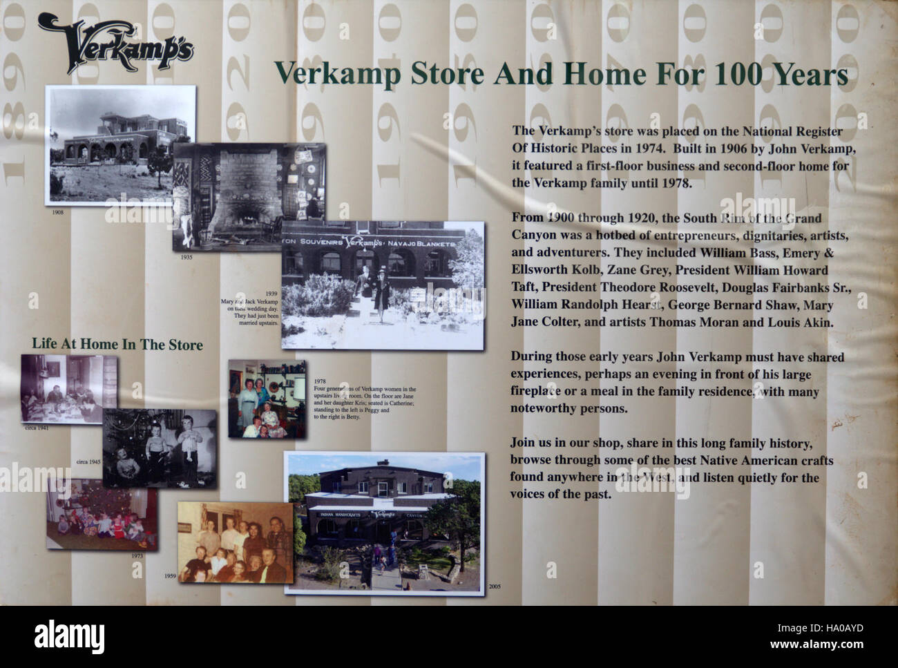 The Verkamp's Grand Canyon Exhibit, created for the centennial ...