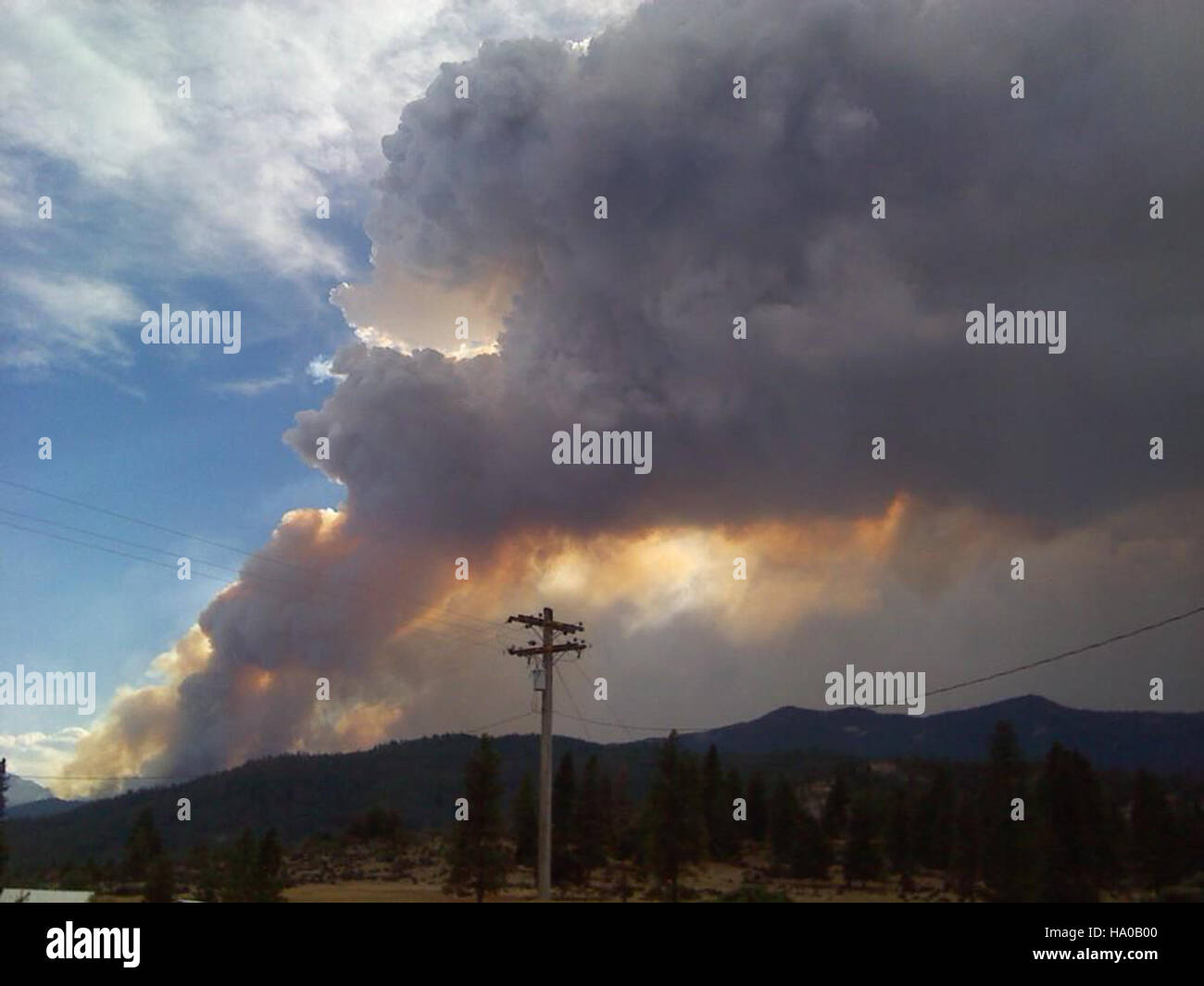 The Klamath National Forest experienced a wildfire in 2014, prompting ...