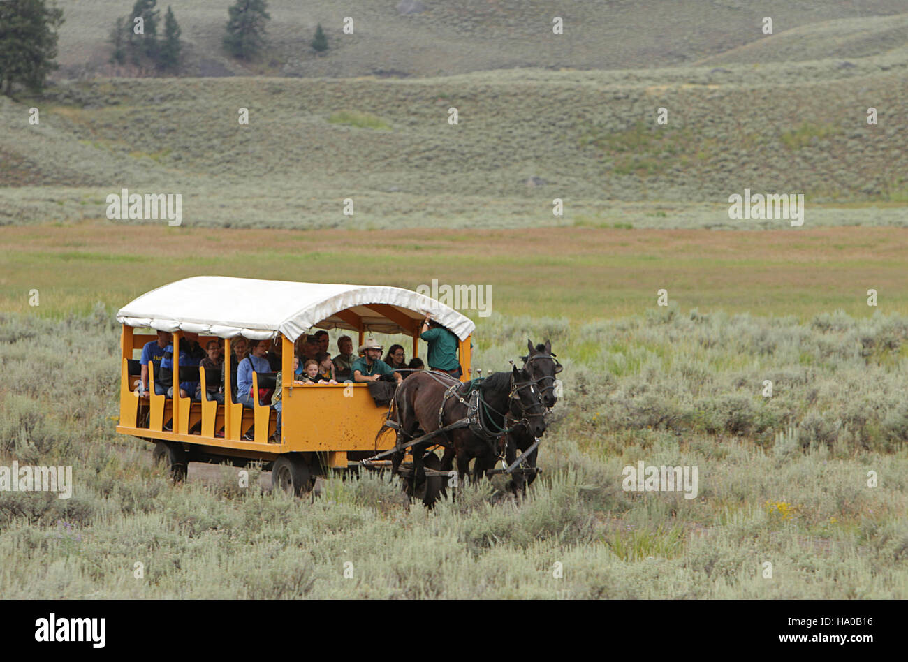 Old west dinner cookout wagon hi-res stock photography and images - Alamy