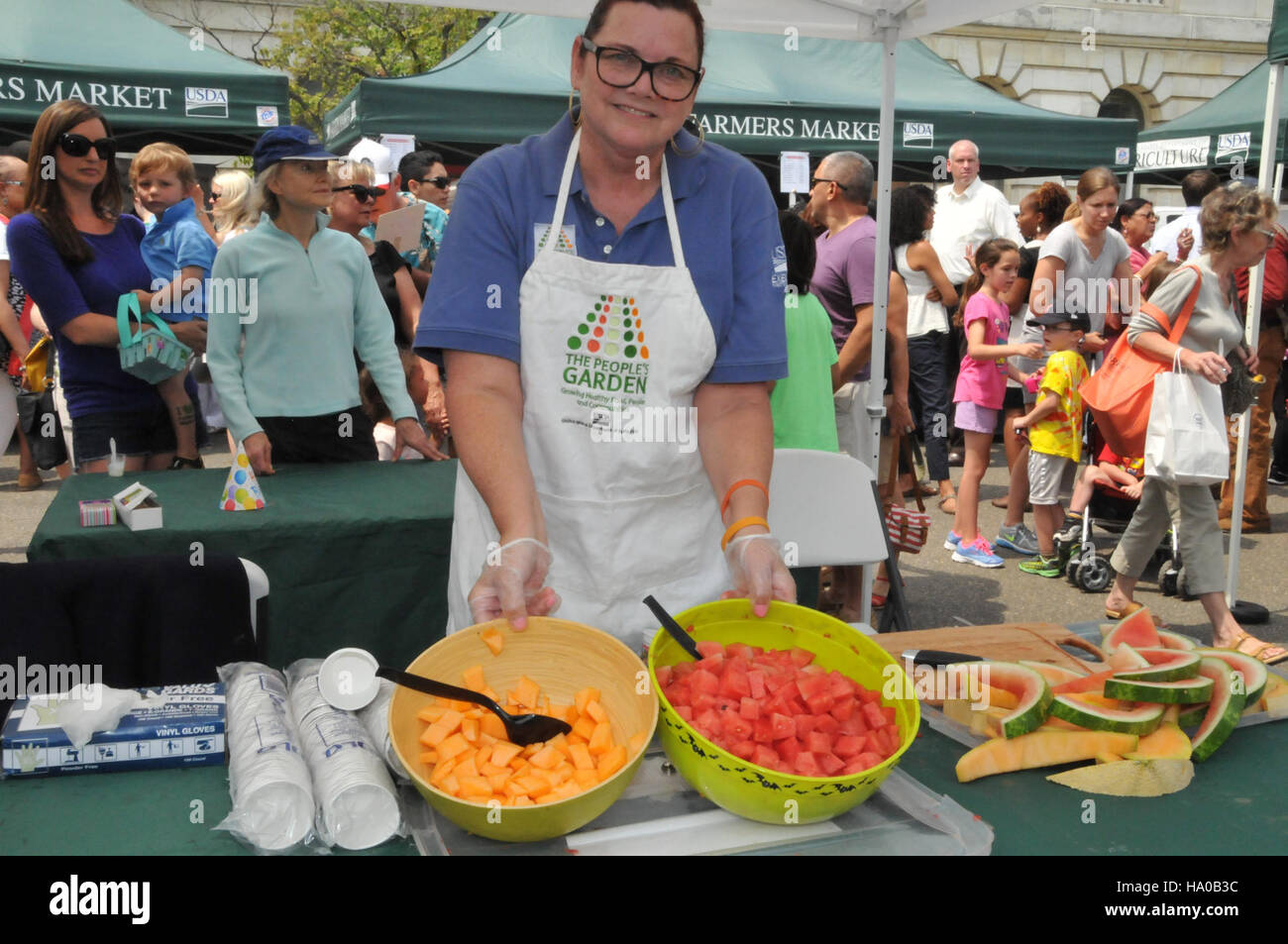 A USDA initiative features a fruit-serving program for public health ...