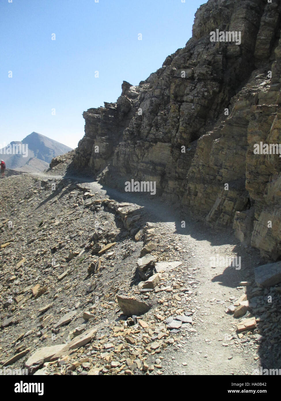 Siyeh Pass, located in Glacier National Park, offers stunning panoramic ...