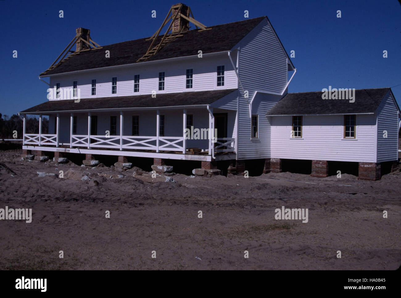 In 1999, the Cape Hatteras Lighthouse was moved to protect it from ...