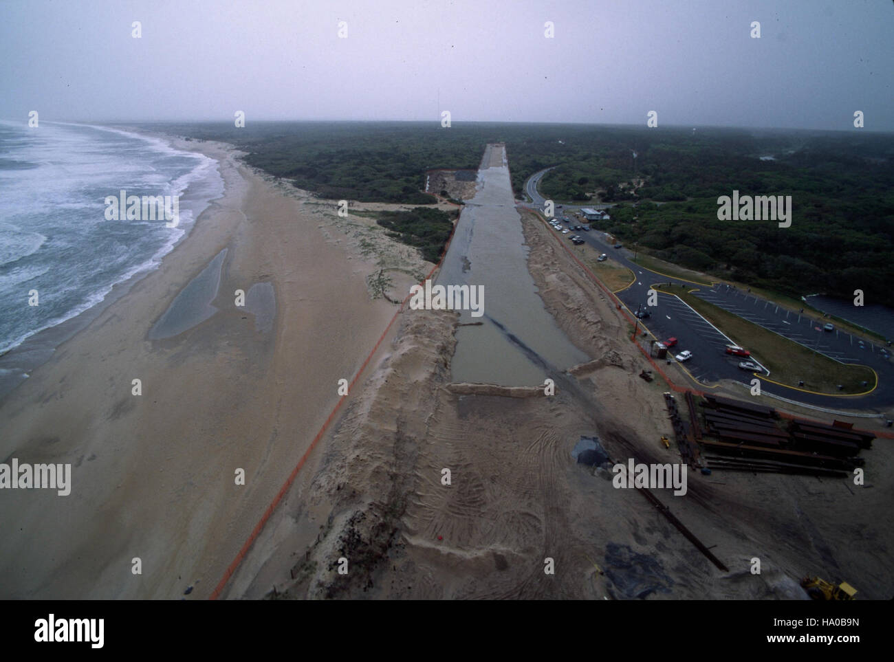 A 1999 image capturing the rain-soaked path leading to the Cape ...