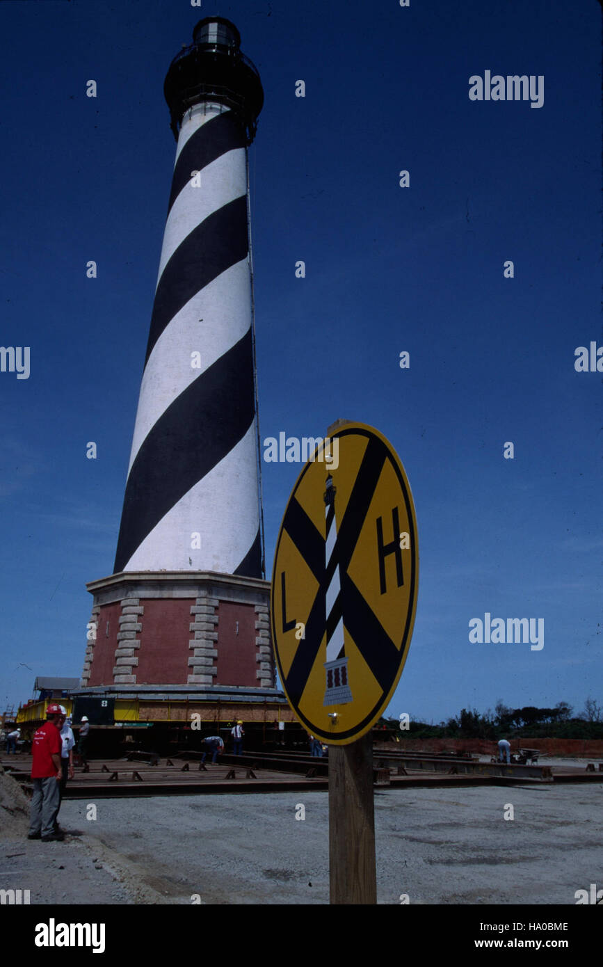 In June 1999, the Cape Hatteras Lighthouse was successfully moved to ...