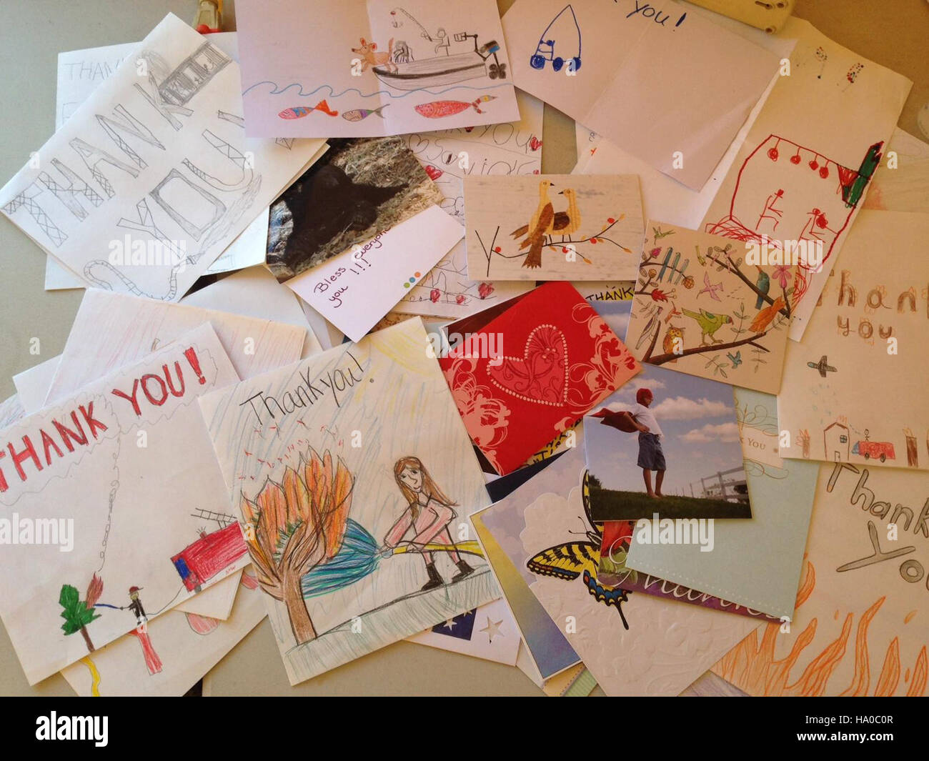 The USDA Forest Service uses thank you cards to acknowledge the efforts ...