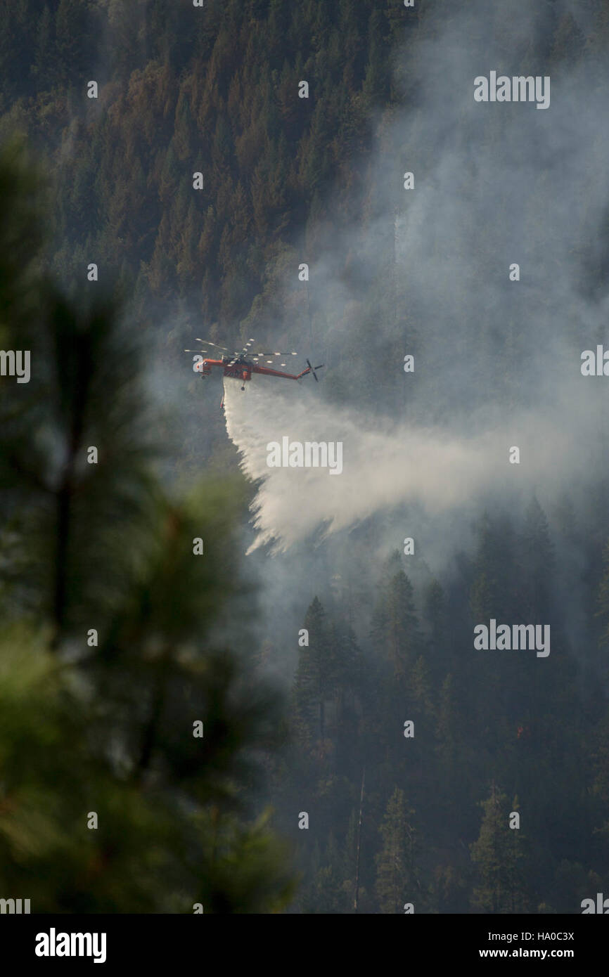 The Happy Camp Complex wildfire in California was managed by the USDA ...