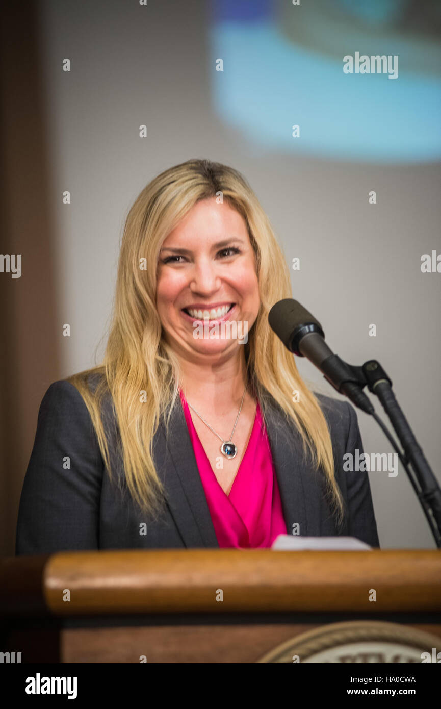A photo of Heather Abbott, a Boston Marathon bombing survivor, at the ...