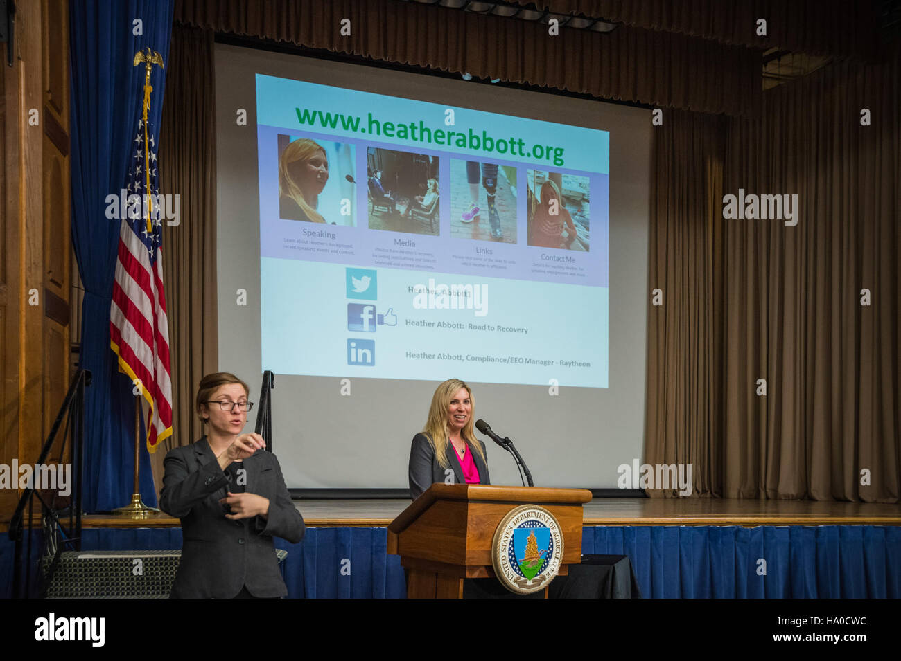 A story highlighting Heather Abbott, a survivor of the Boston Marathon ...