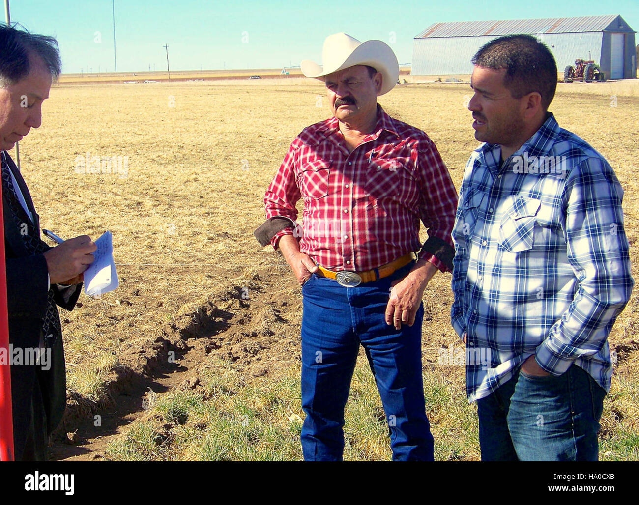 USDA Under Secretary Avalos visits Carlos and Greg Chavez to discuss ...
