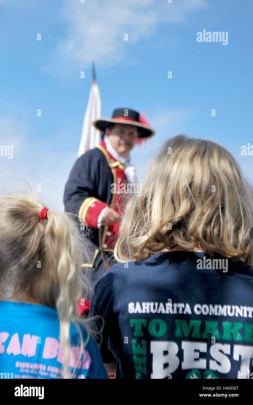 anzatrailnps 15483786129 Anza Day 2014 at La Canoa Stock Photo - Alamy