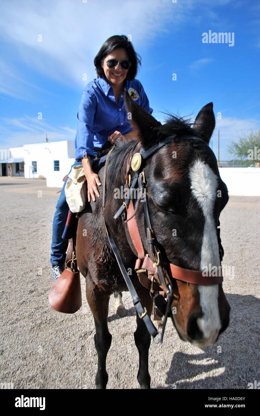 anzatrailnps 15670441025 Anza Day 2014 at La Canoa Stock Photo - Alamy