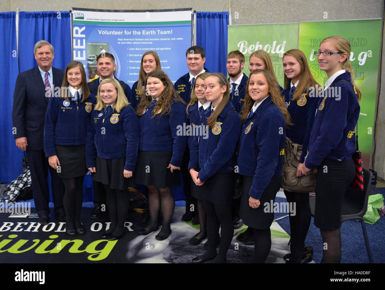 This image highlights the Future Farmers of America (FFA) convention in ...