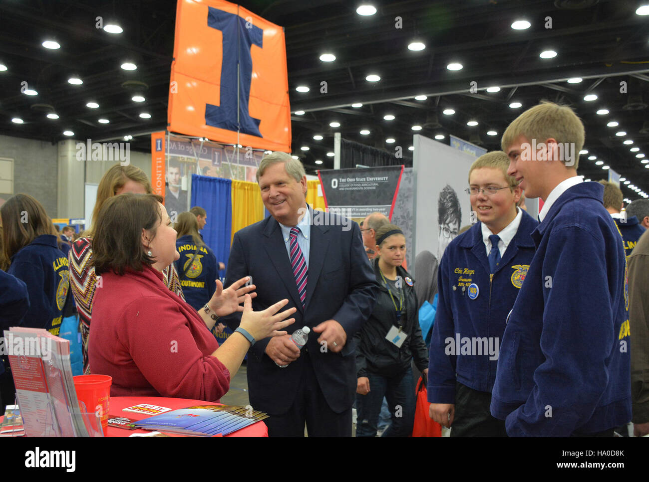 Secretary of Agriculture Tom Vilsack attended the 2014 FFA Convention ...