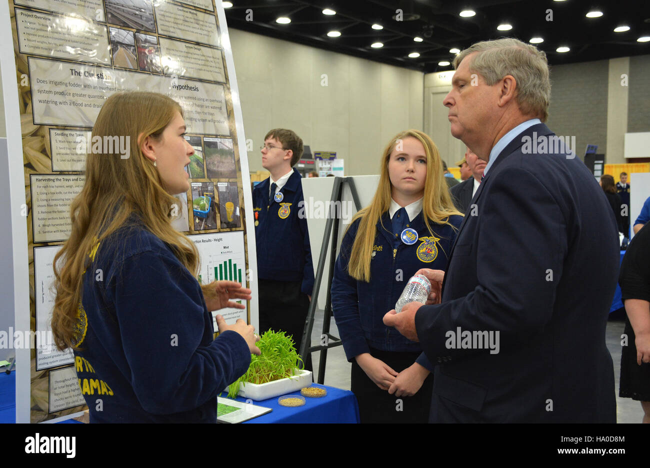 The Future Farmers of America (FFA) convention in Louisville, KY ...