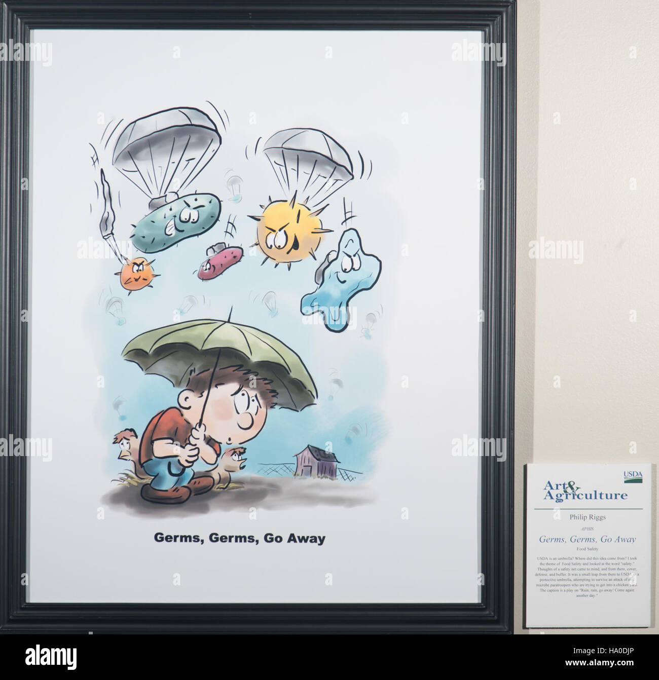 This image showcases artwork created by a USDA employee, reflecting the ...