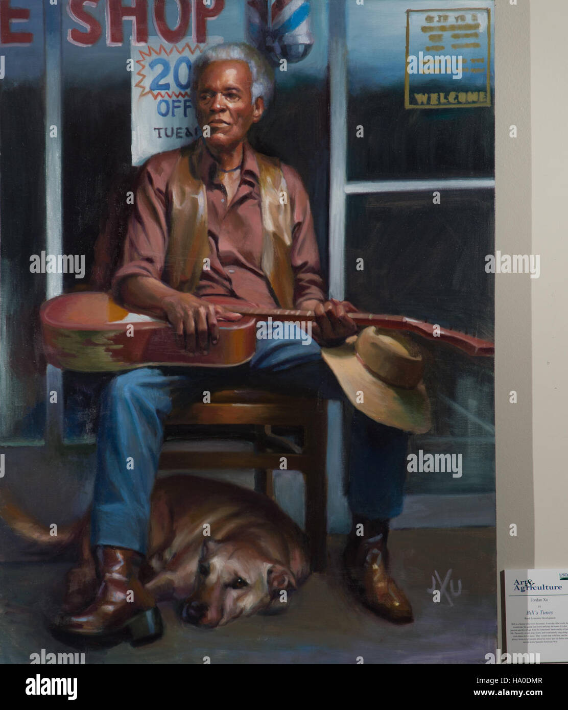 An artwork created by an employee of the USDA highlights the connection ...
