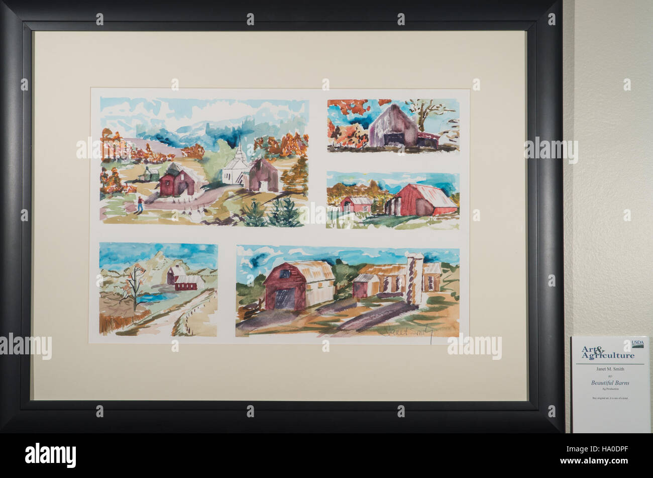 An employee art event at the USDA highlighted creativity and personal ...