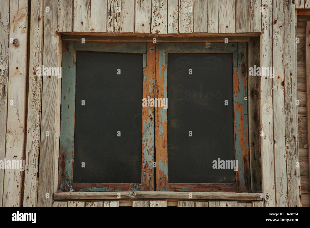 Old window worn by the passage of years Stock Photo - Alamy