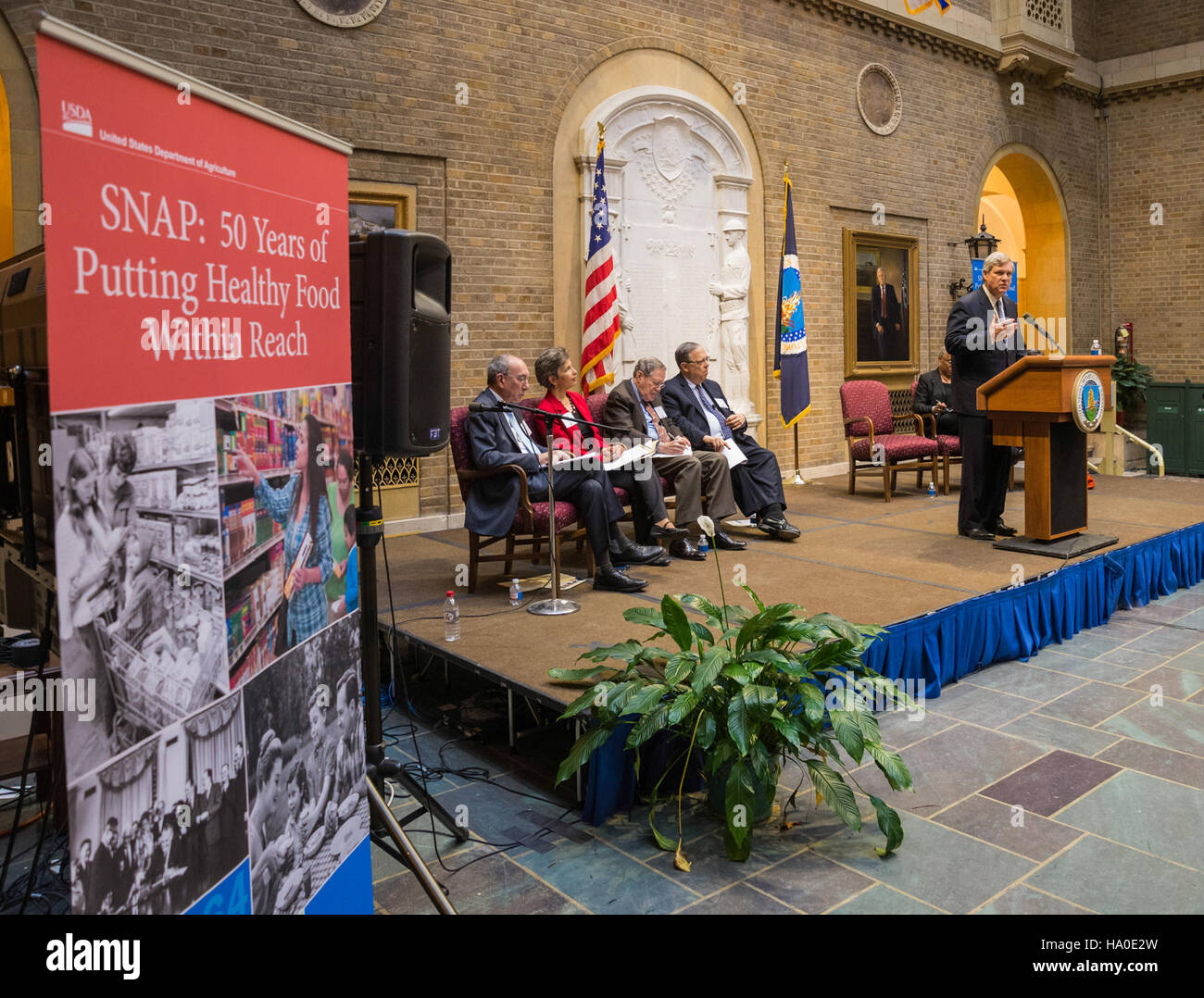 The 50th anniversary of the 1964 Food Stamp Act, celebrated by the USDA ...