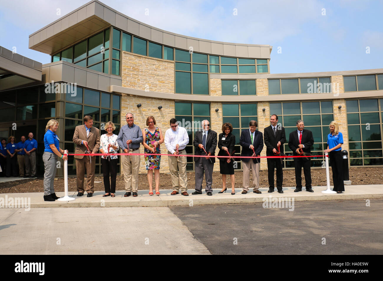 RD State Director Patty Clark participates in a ribbon-cutting ceremony ...