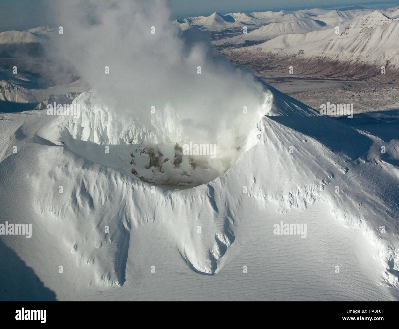 Mount Martin, located in Katmai National Park, is known for its rugged ...