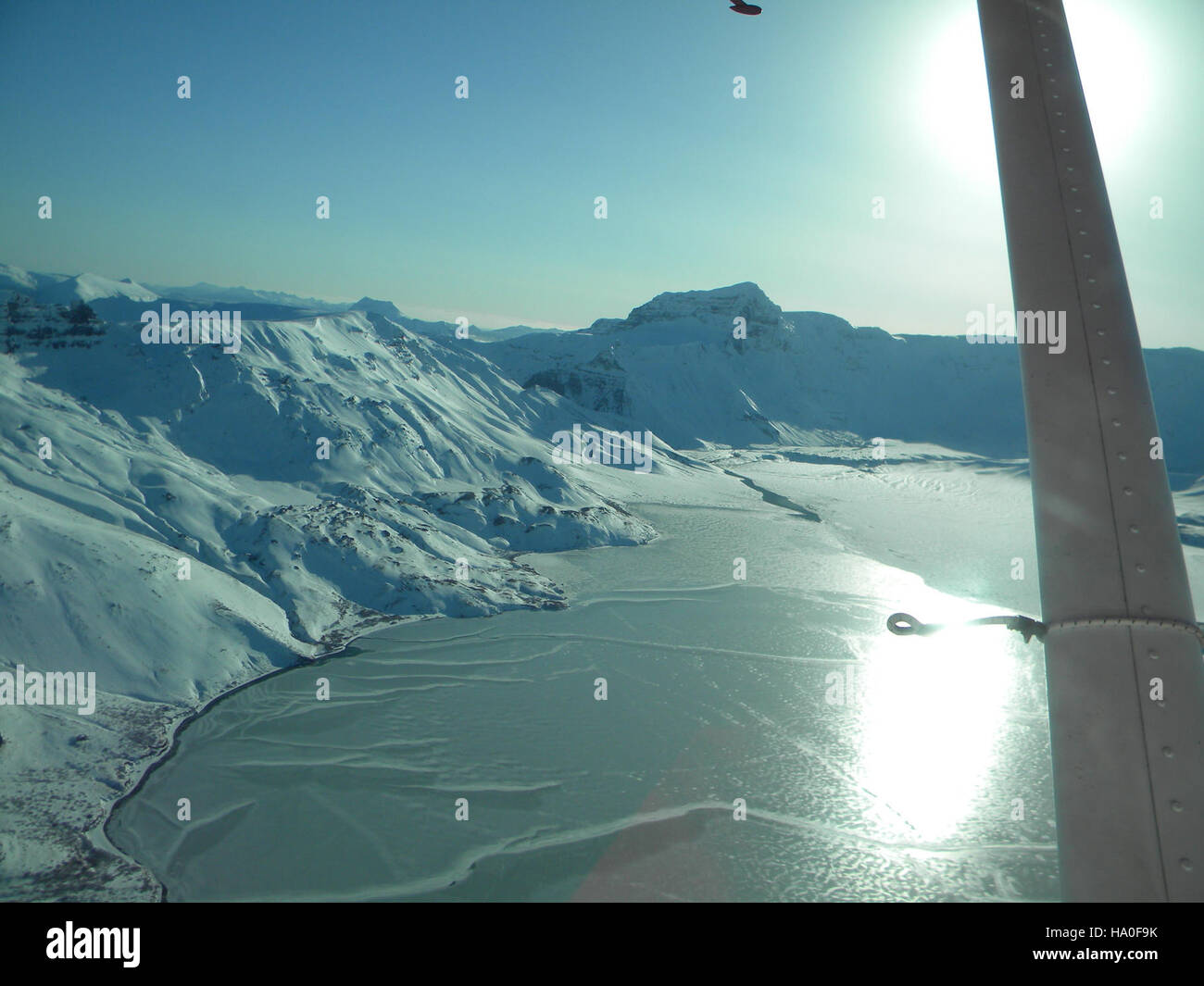 Surprise Lake, located in Katmai National Park, offers a stunning view ...